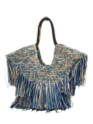 Zimmermann Small Raffia Tote Bag - Multicolor
