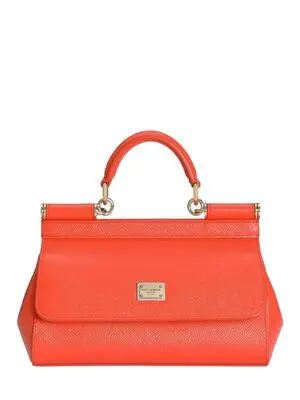 Dolce & Gabbana Small Sicily Leather Handbag - Multicolor