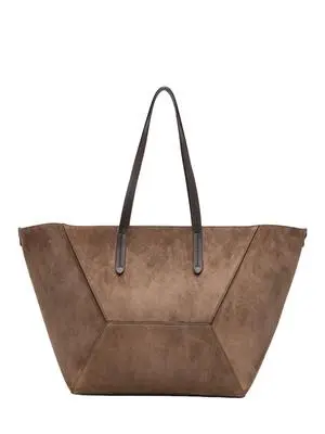 Brunello Cucinelli BRUNELLO CUCINELLI Suede Tote Bag Multicolor