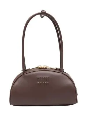 Miu Miu Miu Miu Beau Small Leather Handbag Multicolor