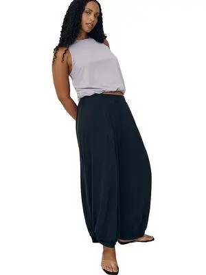 Daily Practice Twist Bubble Pants - Anthracite