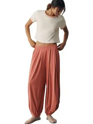 Daily Practice Twist Bubble Pants - Cedar