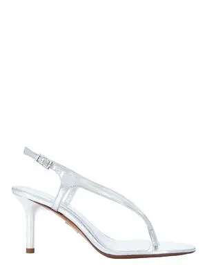 Retrofete Klotilde Metallic Slingback Sandal - Silver