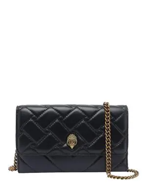 Kurt Geiger Kensington Matelassé Leather Bag - Black