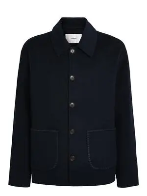COMMAS Commas Wool-Cashmere Embroidered Jacket