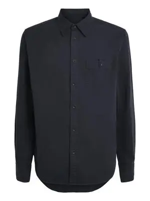 Rag & Bone Cotton-lyocell Tomlin Shirt - Blue