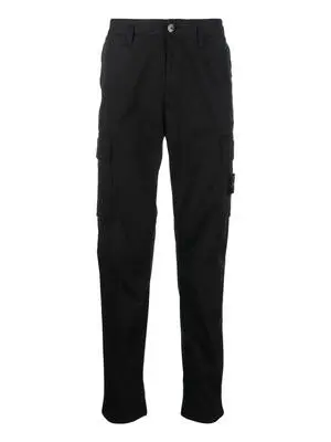STONE ISLAND Stone Island Logo-Patch Cargo Pants