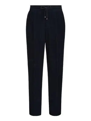 Brunello Cucinelli Garment-dyed Corduroy Trousers - Multicolor
