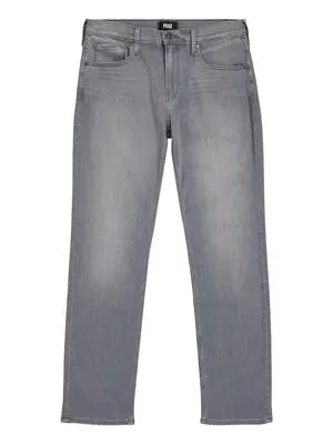 Paige Normandie Straight Jeans - Grey