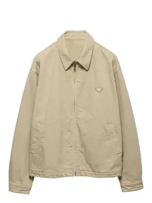 Prada Vintage Washed Denim Blouson Jacket - Neutral