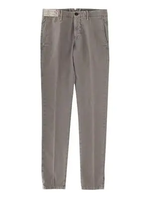 Incotex Jeans With Logo Patch - Grey