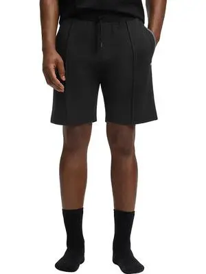 Hugo Boss Sense 7" Drawstring Shorts - Black