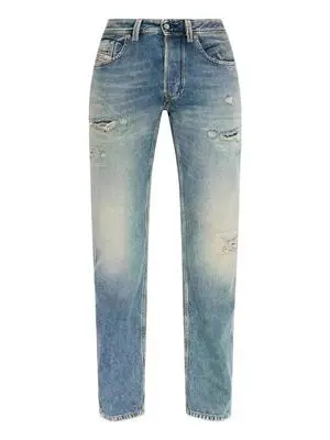 DIESEL® 1985 Larkee Distressed Jeans - Blue