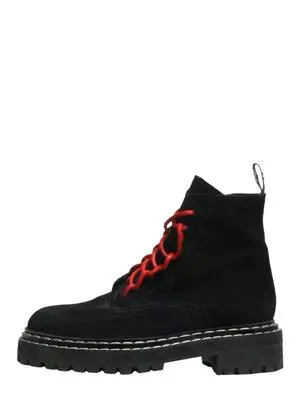 Proenza Schouler Double-stitched Ankle Boots - Black