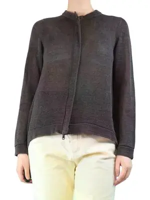 Brunello Cucinelli Zip-up Cardigan - Brown