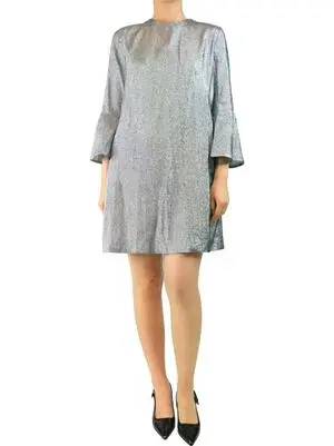STELLA MCCARTNEY Stella McCartney Lurex Bell-Sleeve Dress