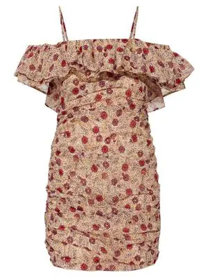MARANT ETOILE Davilia Mini Dress - Multicolour