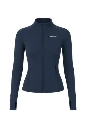 CMMTTD Soft Form Zip-up Jacket - Blue