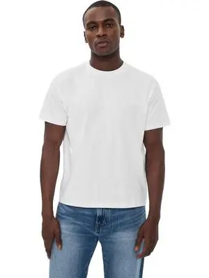 Rag & Bone Jacob Cropped Tee - White