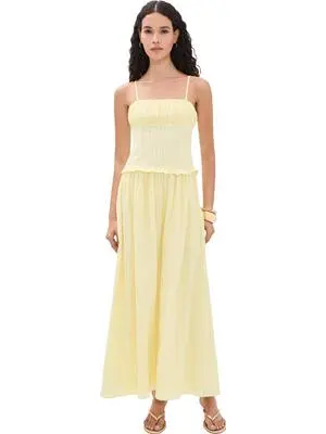 SEVEN WONDERS Keily Maxi Dress - Lemon