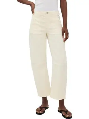 LE JEAN Soft Barrel Jeans - Lemon Yellow