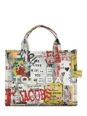 Marc Jacobs Medium Tote Bag - White Multi
