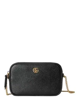 Gucci Gg Marmont Mini Shoulder Bag - Black