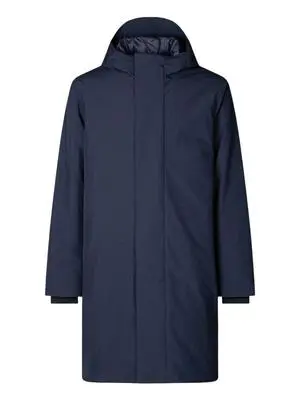 SAVE THE DUCK Barry Hooded Coat - Black