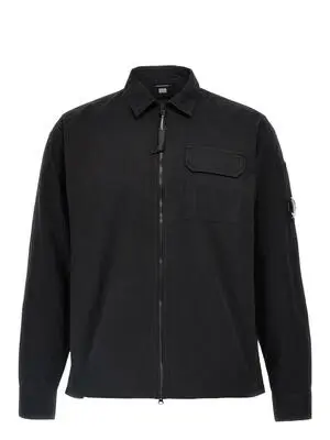 C.P. COMPANY Utility Shirt Jacket - Black