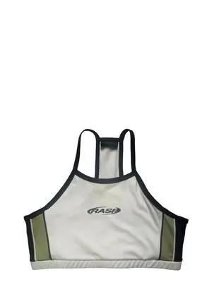 GV GALLERY Logo-print Sports Bra - Neutrals