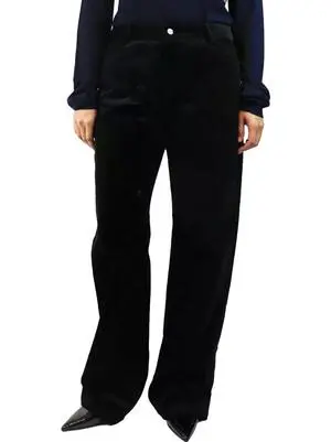 ISSUE TWELVE Chia Corduroy Trousers - Black