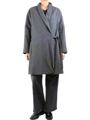 DRIES VAN NOTEN Dries Van Noten Shawl Collar Belted Coat