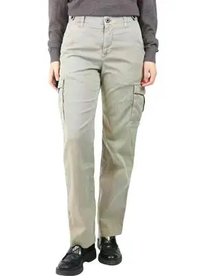 JAMES PERSE Grey Cargo Trousers - Neutrals