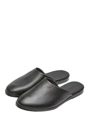 Suicoke Leather Mules - Black