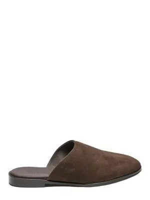 Suicoke Leather Mules - Brown