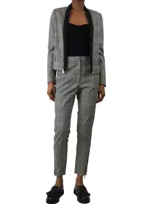 Stella McCartney Glen Plaid Suit - Grey