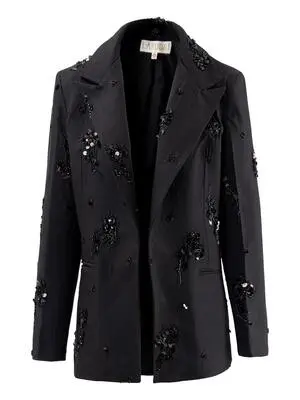 LA FUORI La Fuori Midnight Embers Embellished Blazer