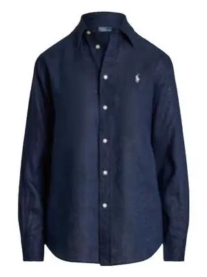 Polo Ralph Lauren Embroidered Logo Classic Fit Polo Shirt - Navy