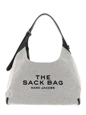 Marc Jacobs Marc Jacobs The Sack Bag Canvas Shoulder Bag Black