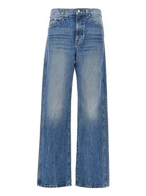 Khaite Bonnie Relaxed Fit Five-pocket Jeans - Blue
