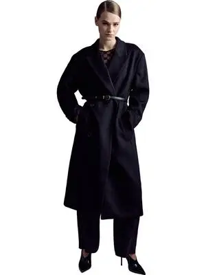 BARDOT BARDOT Classic Oversized Belted Coat