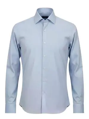 100HANDS Long-sleeve Button-down Shirt - Blue