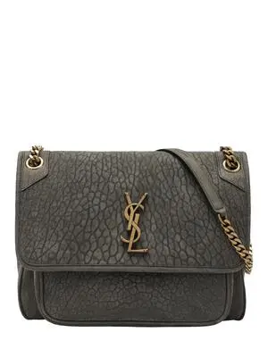 Saint Laurent Niki Crossbody Bag - Grey