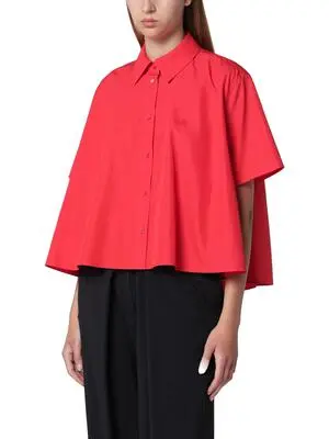 LOEWE Loewe Cotton Shirt With Embroidered Logo
