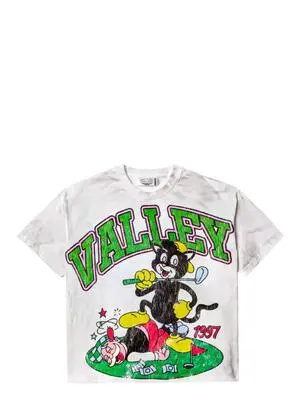VALE FOREVER Cat Graphic-print T-shirt - White