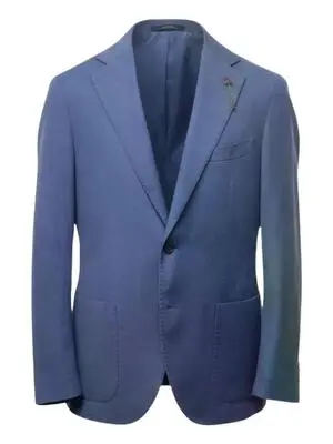SANTANIELLO Single-breasted Blazer - Blue