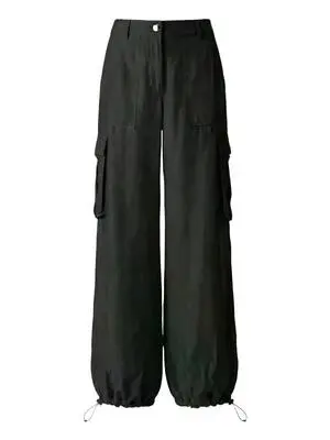 TOCCIN James Wide-leg Trousers - Black