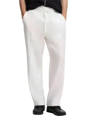 BOSS Drawstring Trousers - White