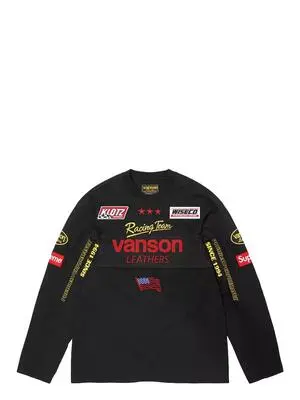 Supreme X Vanson Leathers Long-sleeve T-shirt - Black
