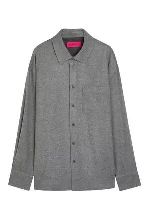THE ELDER STATESMAN Button-fastening Shirt - Grey